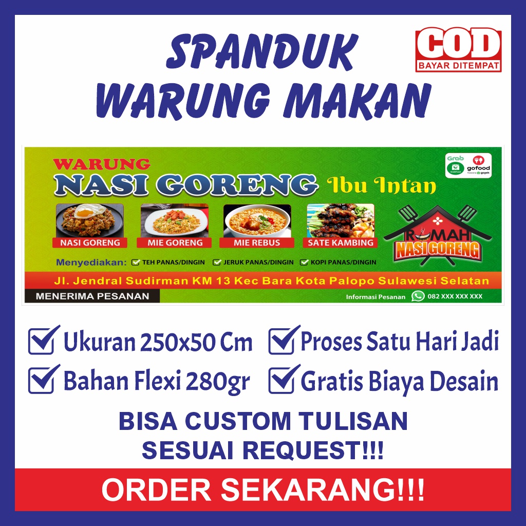 Jual Spanduk Sepanduk Banner Baner Bener Backdrop Warung Warteg Makan ... Jual Spanduk Sepanduk Banner Baner Bener Backdrop Warung Warteg Makan ...