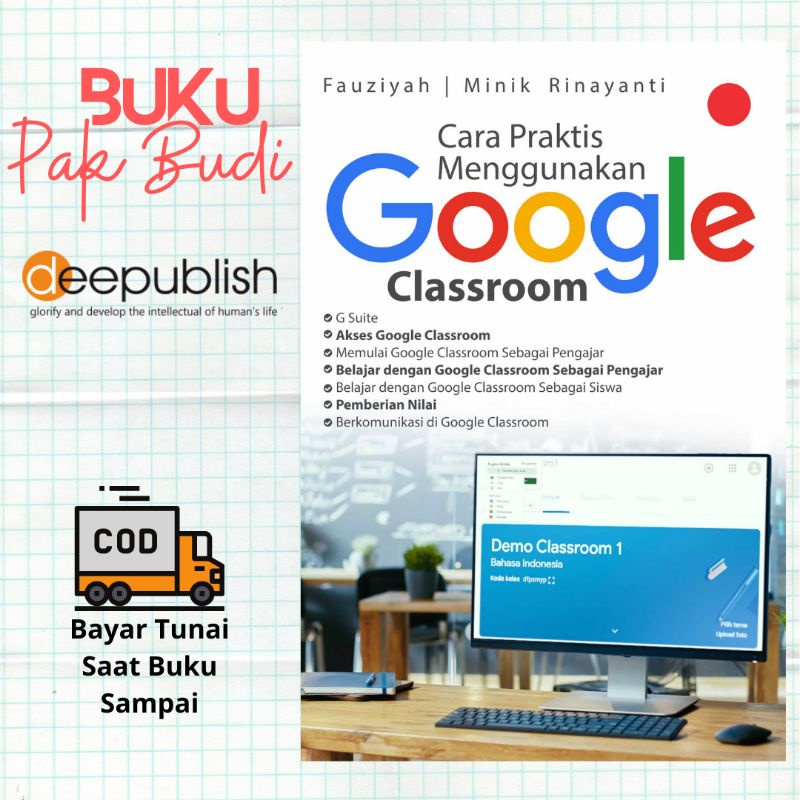 Jual Cara Praktis Menggunakan Google Classroom Indonesia|Shopee Indonesia