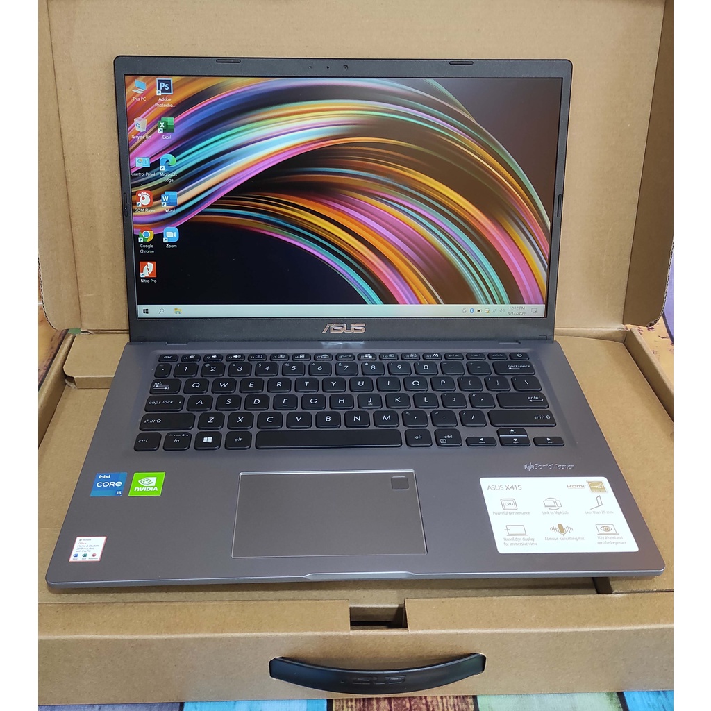 Jual Laptop Gaming desain Asus A416E Core i5 Gen 11 Nvidia Fullset ...