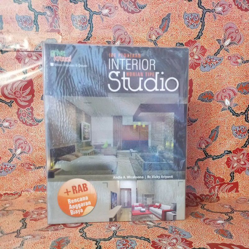 Jual Buku Arsitek - Ide Penataan Interior Hunian Tipe Studio (+RAB ...