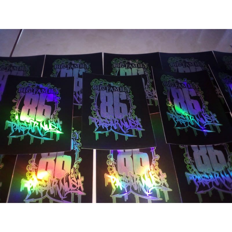 Jual sticker pagar nusa hologram printting | Shopee Indonesia