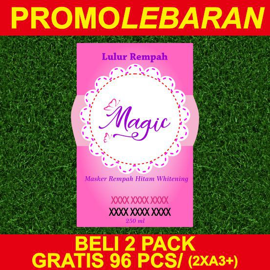 Jual STIKER LABEL PRODUK PERSEGI PANJANG "LULUR REMPAH" | Shopee Indonesia