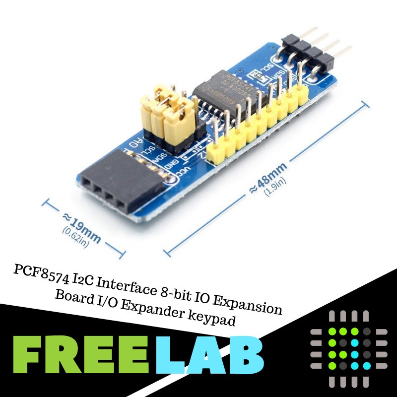 Jual PCF8574 I2C Interface 8-bit IO Expansion Board I/O Expander keypad ... Jual PCF8574 I2C Interface 8-bit IO Expansion Board I/O Expander keypad ...