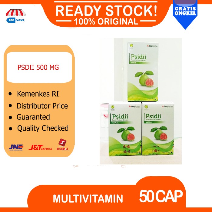 Jual PSIDII 500MG FOLIUM EXTRAC SOFT CAPSUL | Shopee Indonesia