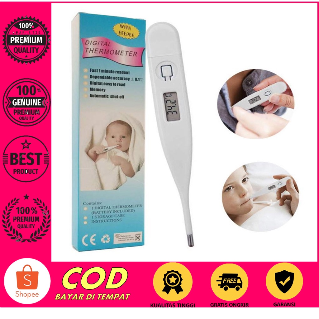 Jual Termometer Digital Axila Ketiak Ketek Polos / Alat Ukur Suhu Tubuh ... Jual Termometer Digital Axila Ketiak Ketek Polos / Alat Ukur Suhu Tubuh ...
