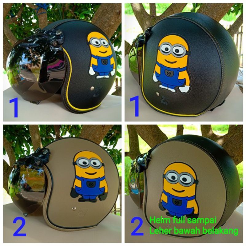 Jual helm bogo karakter minion | Shopee Indonesia