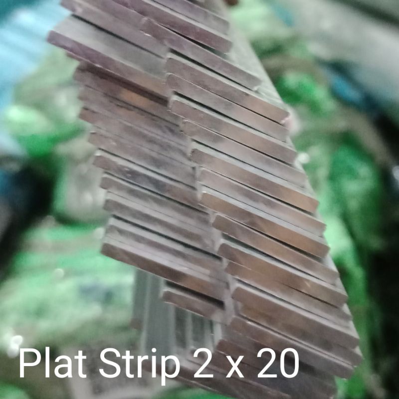 Jual Plat Strip Aluminium 2mm x 20mm x 500mm / strip alumunium | Shopee ...