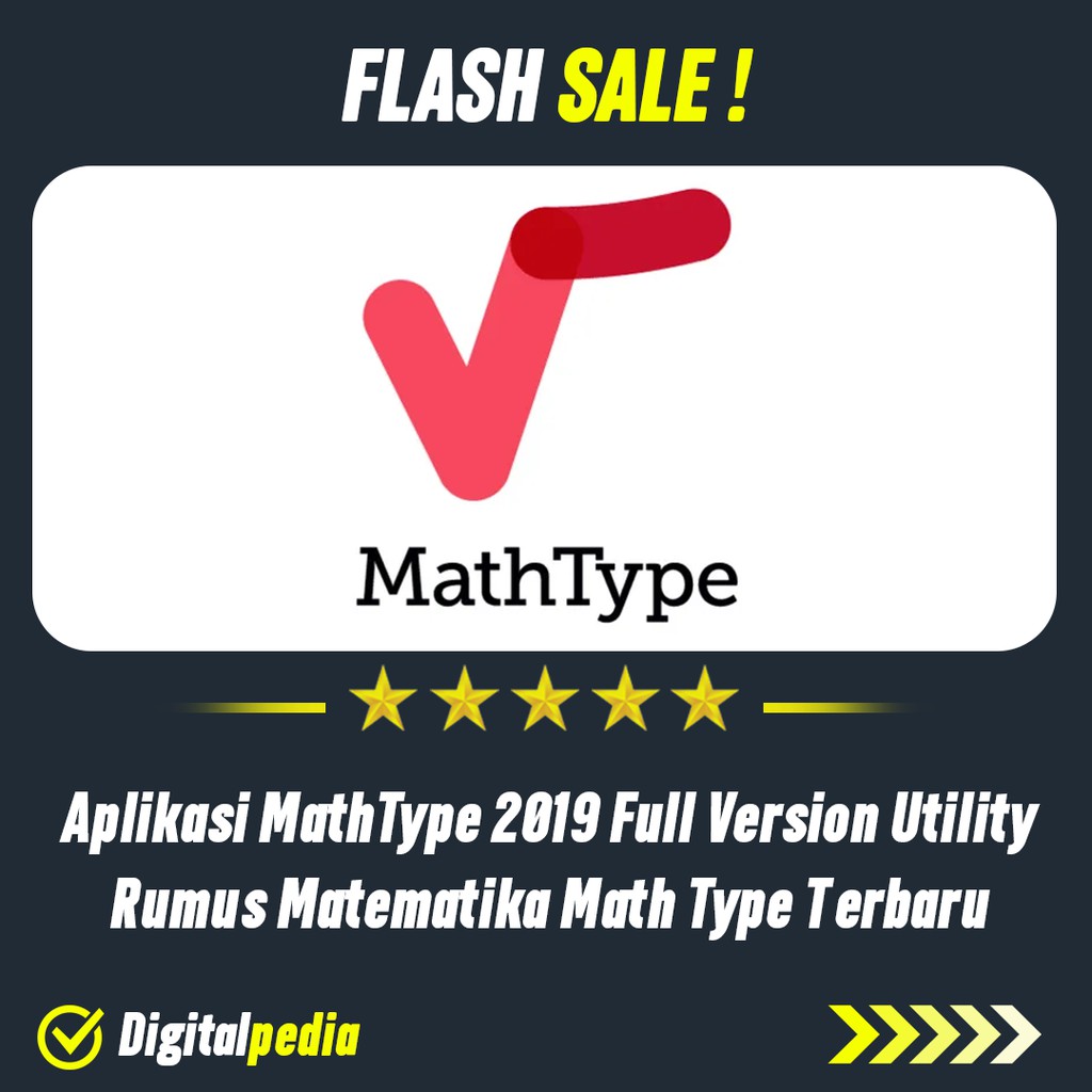 Jual Aplikasi MathType 2019 Full Version Utility - Rumus Matematika ...