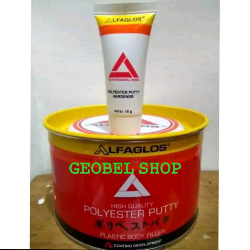 Jual Dempul Alfaglos 1Kg dempul mobil dempul besi dempul plastik dempul ...