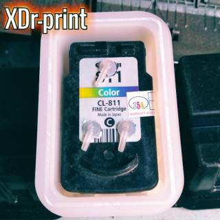 Jual Cartridge warna CL-811 sudah modif infus printer canon ip2770 ...