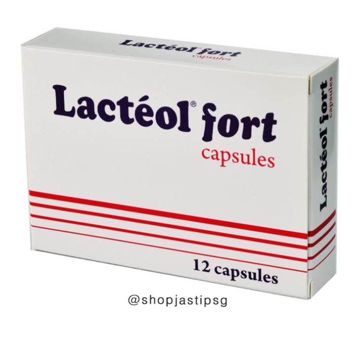 Jual Probiotics Singapore Lacteol Fort 12 capsules Pereda Diare ...