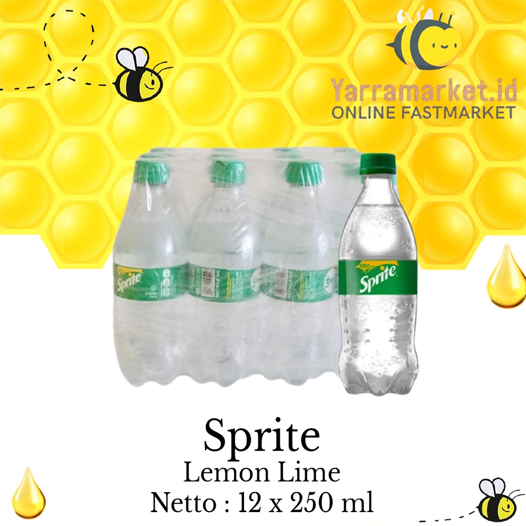 Jual SPRITE DENGAN LEMON LIME {1 Kardus Isi 12pcs @250ml} | Shopee Indonesia
