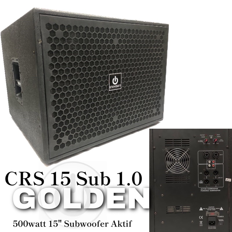Jual Subwoofer Aktif Crimson CRS 15 Sub 1.0 Original 15 inch | Shopee ...