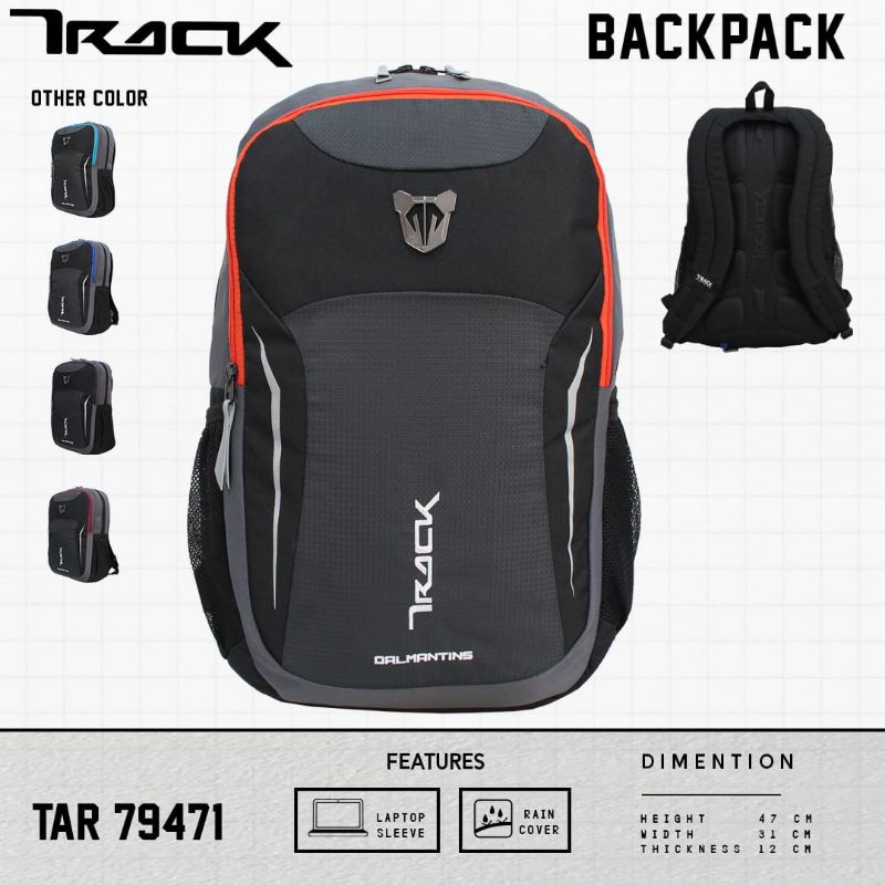 Jual Tas ransel sekolah Track by tracker original | Shopee Indonesia