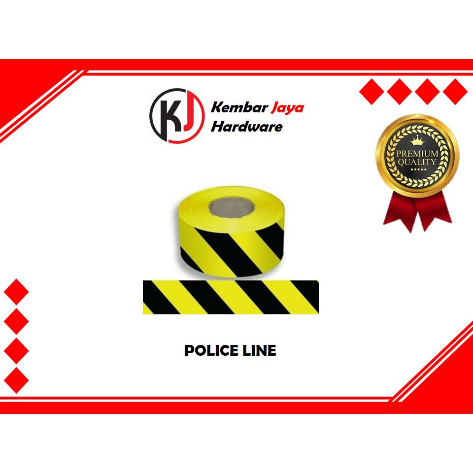Jual GARIS POLISI POLICE LINE SAFETY MURAH | Shopee Indonesia