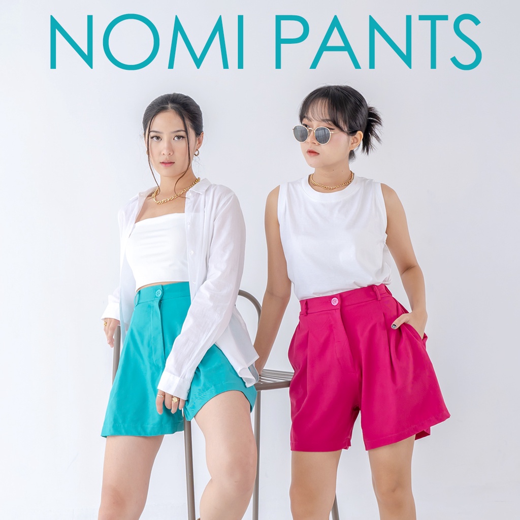 Jual Nomitee's Nomi Pants Celana Pendek Wanita | Shopee Indonesia