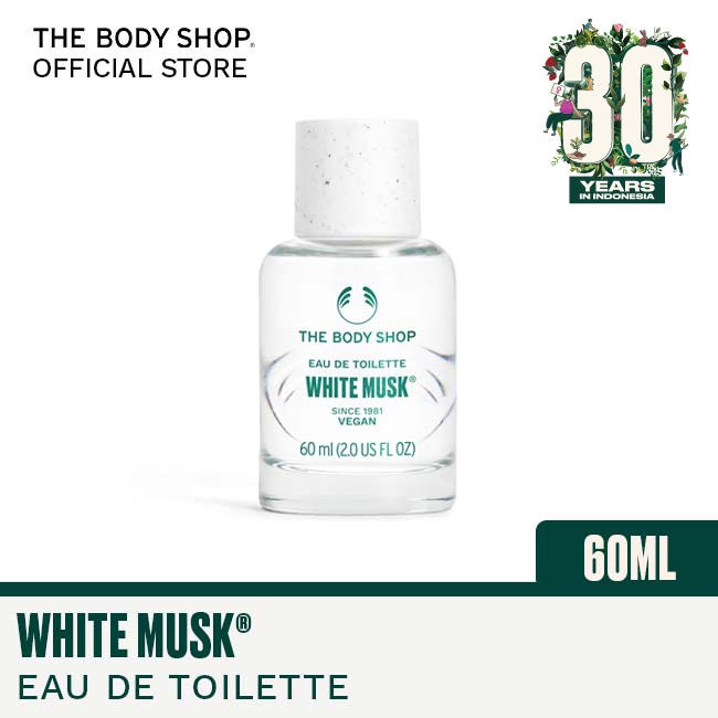 Jual The Body Shop White Musk® Eau De Toilette EDT 60ml | Shopee Indonesia