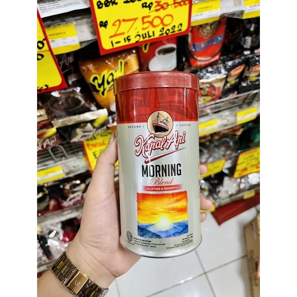 Jual { FREE GIFT } KAPAL API MORNING BLEND 200Ggr | Shopee Indonesia