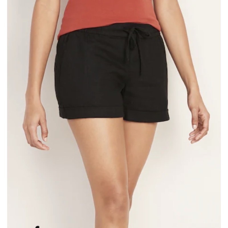 Jual (QC REJECTED) OLDNAVY LINEN SHORT | Shopee Indonesia