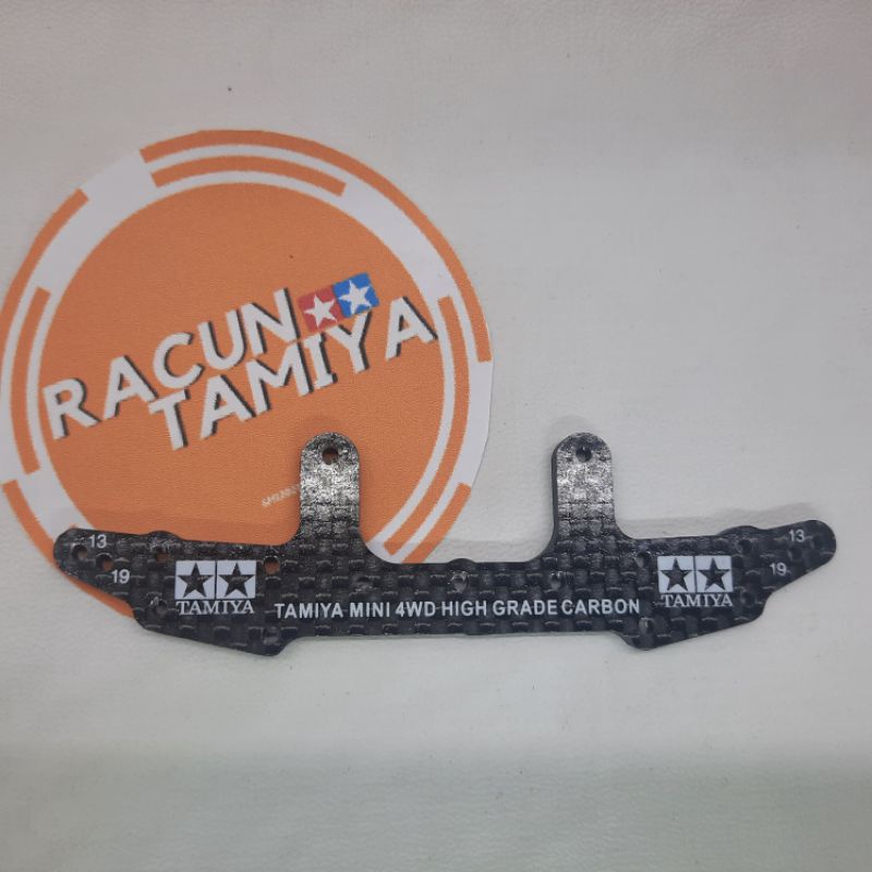 Jual tamiya 95259 rep hg carbon multi roller real bumper akar 3mm ...