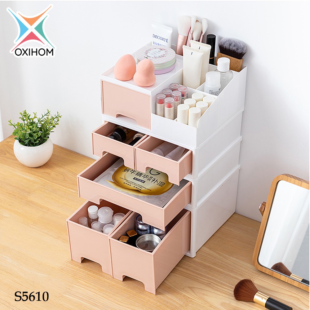 Jual Oxihom Rak Laci Tempat Make Up Kosmetik Stationary Dapur Serbaguna ...