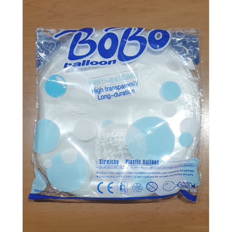 Jual Balon bobo 20 inch balon pvc per pak isi 50 lembar / bobo biru ...