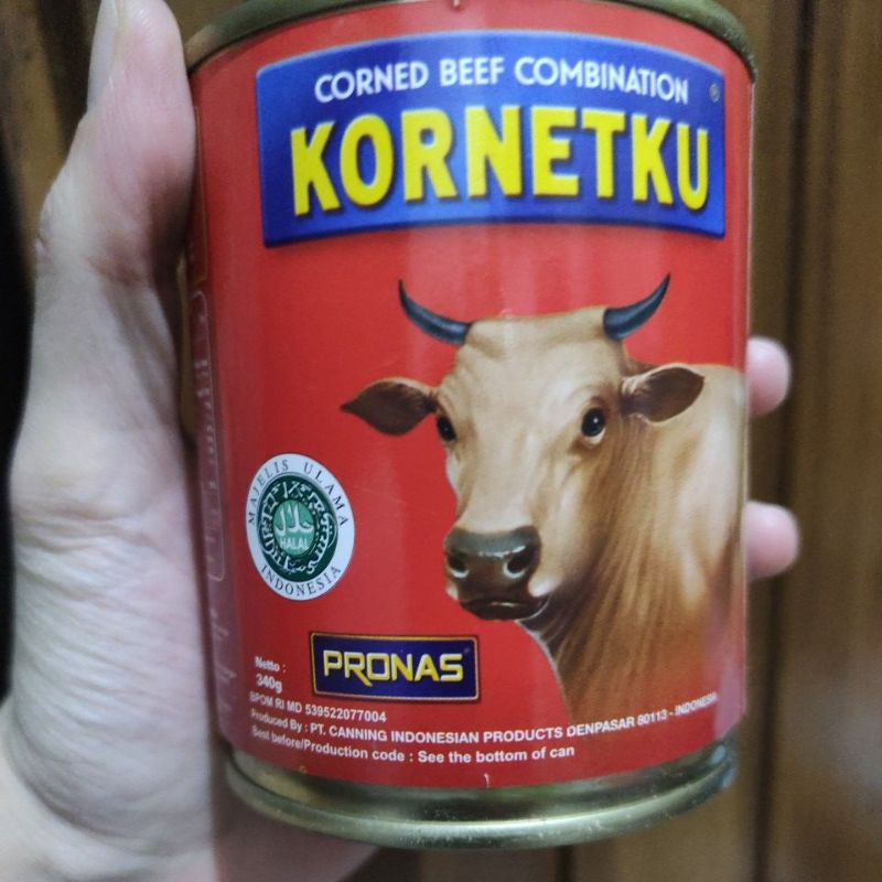 Jual Pronas Kornet Kornetku Corned Beef 340gr kornet daging sapi ...