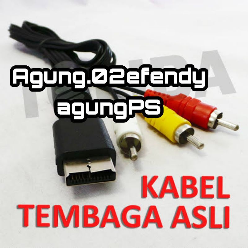 Jual KABEL AV PS2 KABEL PS2 PS2 TO TV KABEL ORIGINAL | Shopee Indonesia