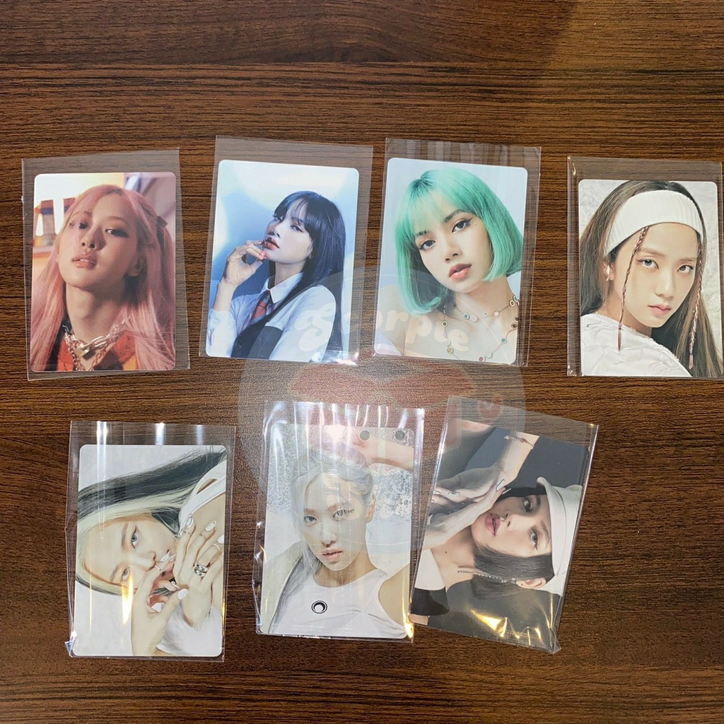 Jual Blackpink The Album Japan photocard pc bookmark jisoo jennie rose lisa | Shopee Indonesia
