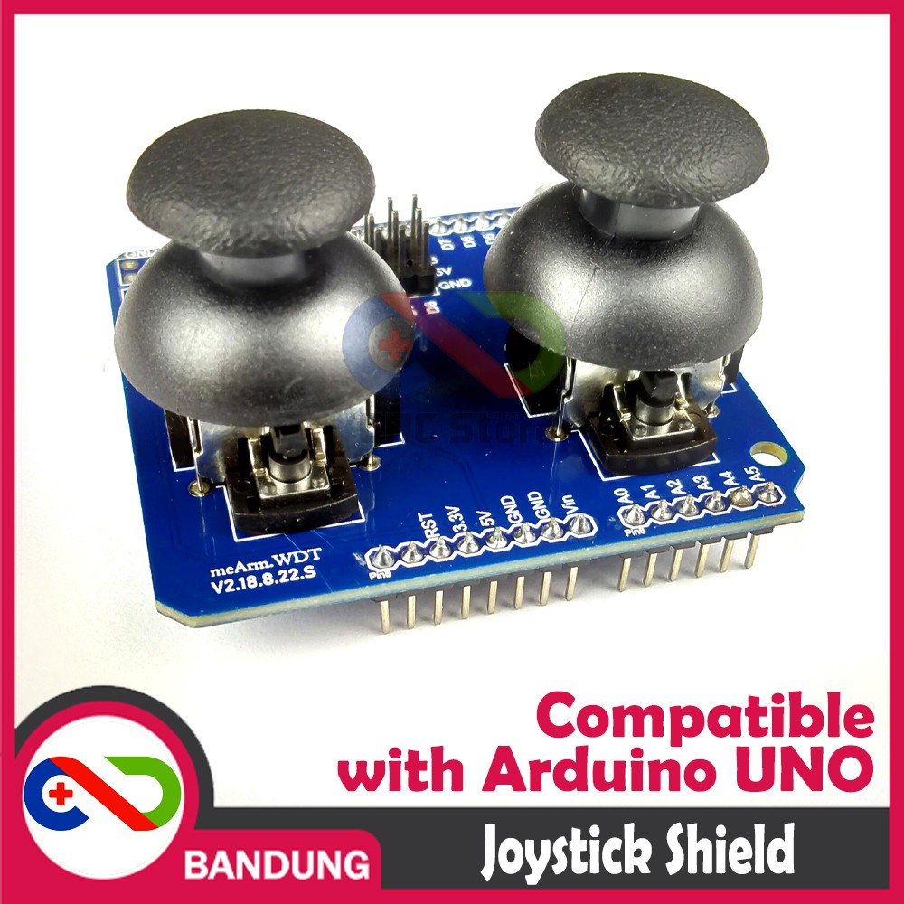 Jual JOYSTICK SHIELD TWO-WAY BUTTON MODULE JOYSTICK COMPATIBLE WITH UNO ...