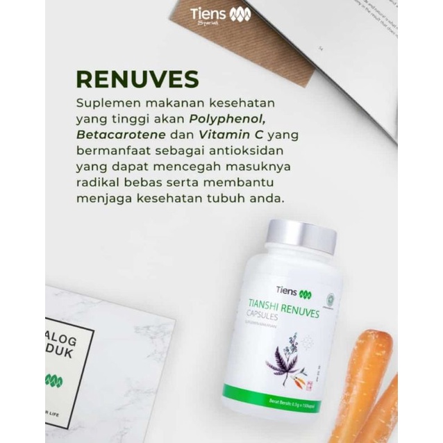 Jual Tianshi Renuves Capsules | Dikirim dari Tiens Samarinda | Shopee ...