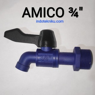 Jual Kran AMICO 3/4 inch | Shopee Indonesia