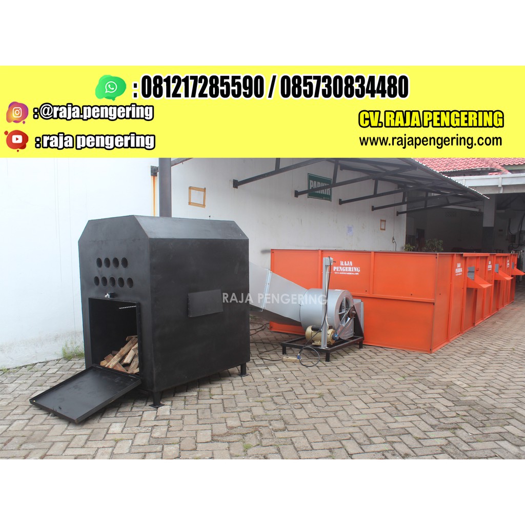 Jual Mesin Pengering Gabah Padi dan Jagung Kap. 5 Ton Tipe Kayu Bakar ...