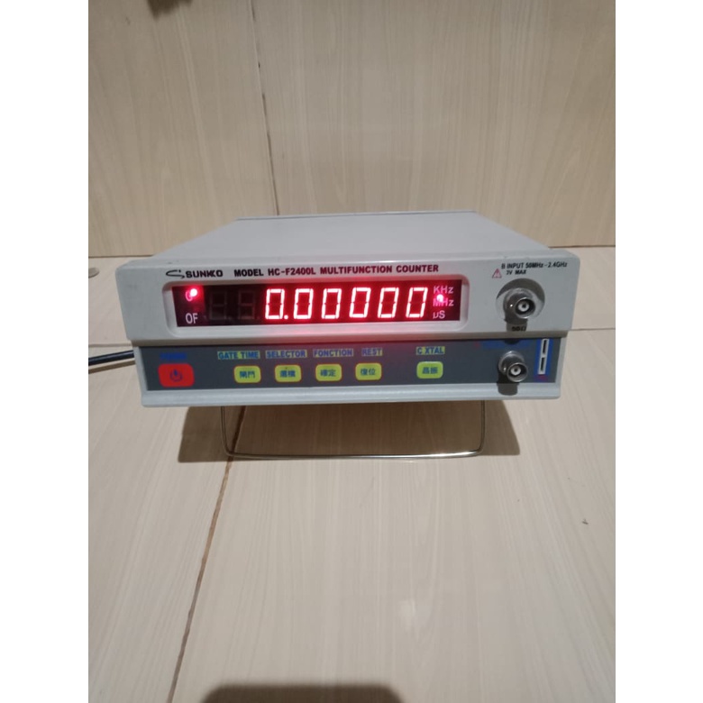 Jual Frequency Counter SUNKO Model HC-F2400L Multifunction Counter ...