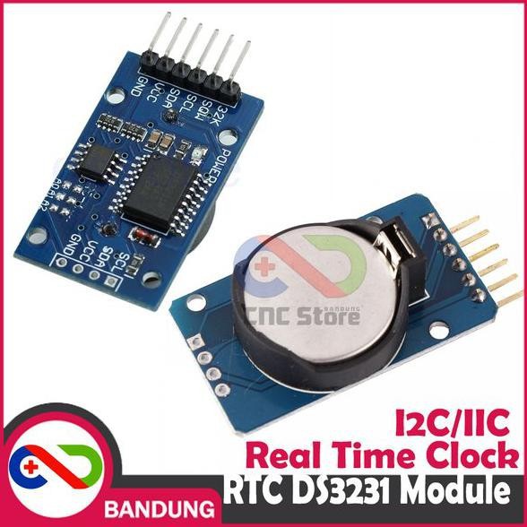 Jual Obral Termurah Baru Cnc Rtc Ds3231 Real Time Clock I2C Arduino Uno ...