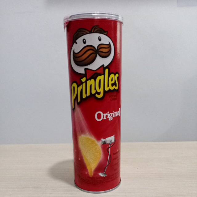 Jual PRINGLES POTATO CRISPS ORIGINAL 107G / PRINGLES ORIGINAL | Shopee ...