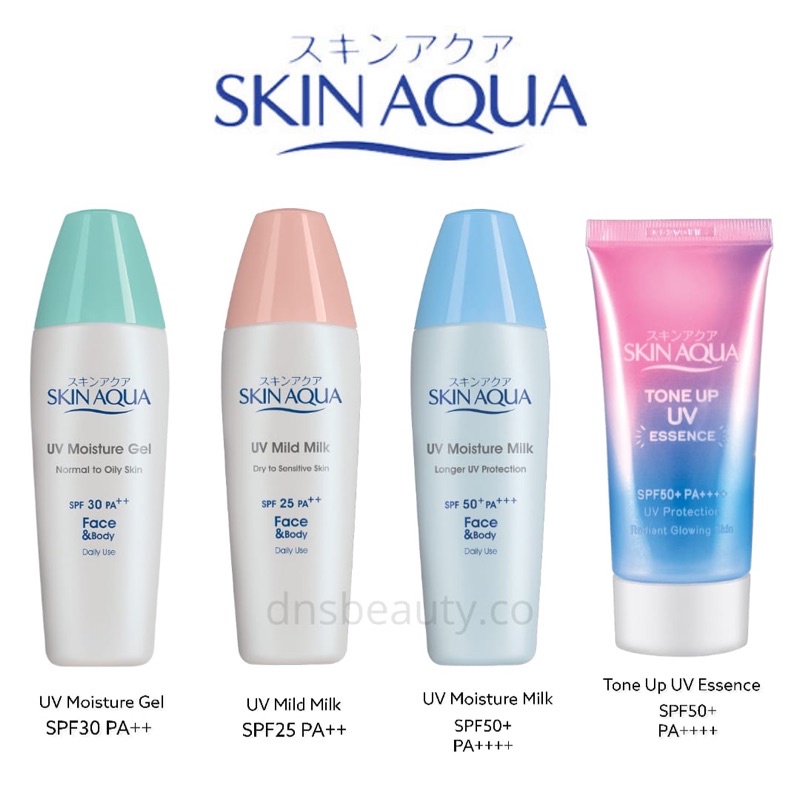 Jual [Manado]SKIN AQUA Sunscreen UV Series SPF 50+ PA+++ Tone Up UV ...