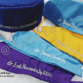 TOPI Bordir TOPI Nama TOPI operasi Surgical Headcap | Shopee Indonesia