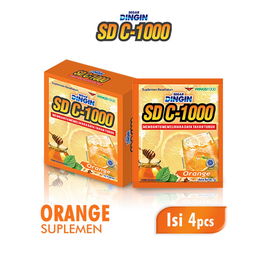 SEGAR DINGIN ORANGE C1000 | Shopee Indonesia