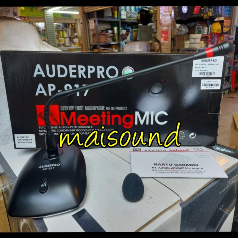 Jual MIC PODIUM AUDERPRO AP 917 ORIGINAL MICROPHONE AUDER PRO AP917 ...