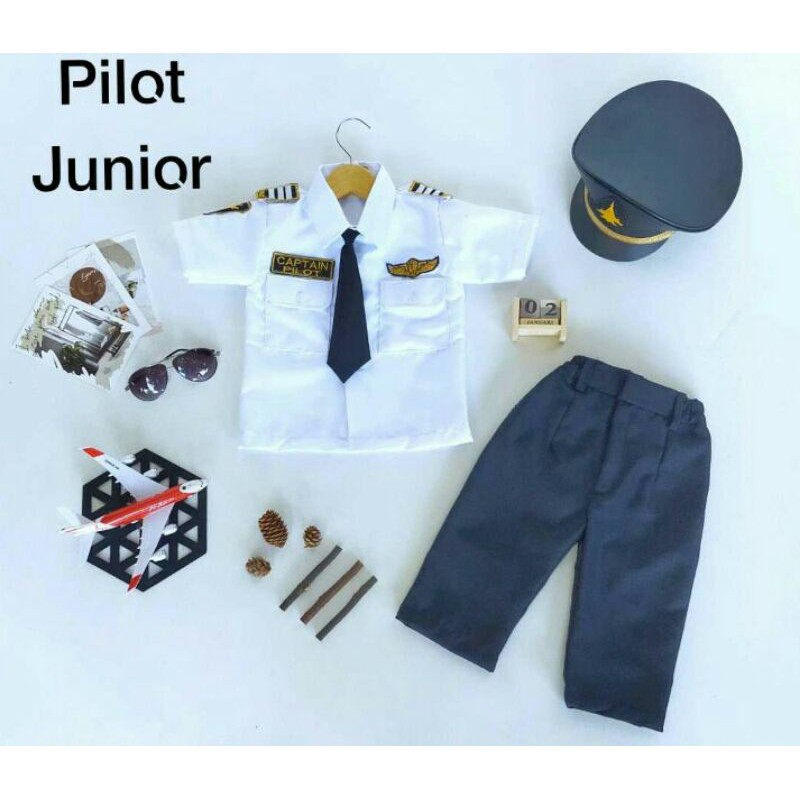 Jual Seragam pilot anak atau baju karnaval .baju pilot , bajupilot ...