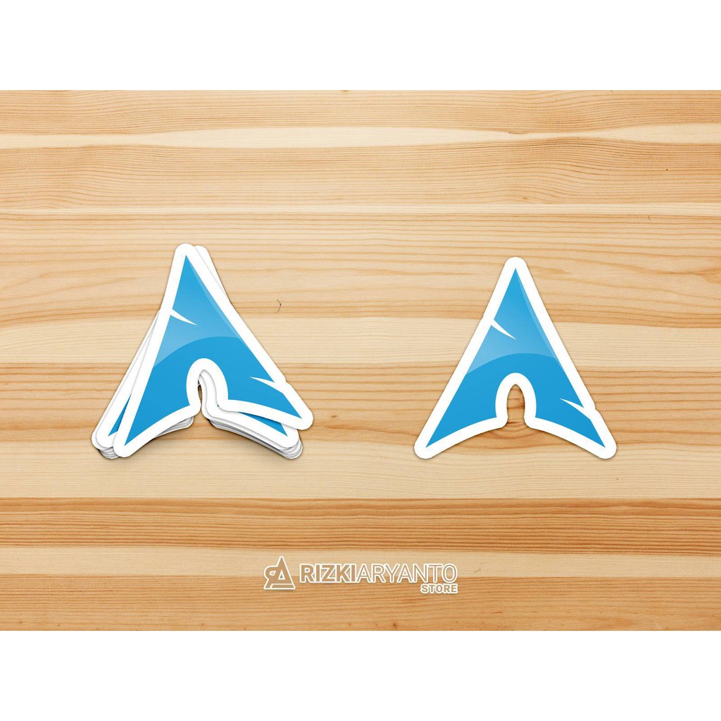Jual Sticker - Stiker Logo Arch Linux without Wordmark untuk PC Laptop ...