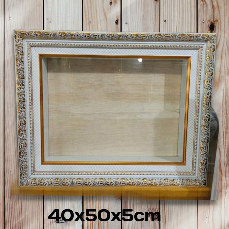 Jual frame 3d doble line 40x50x5cm /bingkai nikah (wajib tambah packing ...