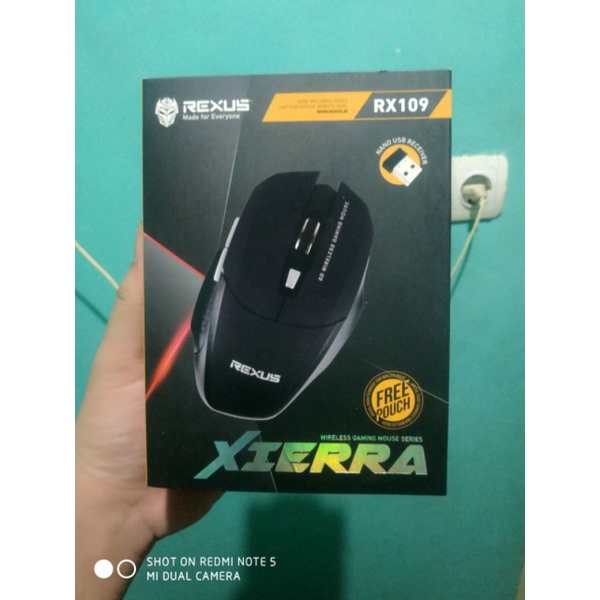 Jual Rexus Xierra RX 109 Wireless Mouse Black | Shopee Indonesia
