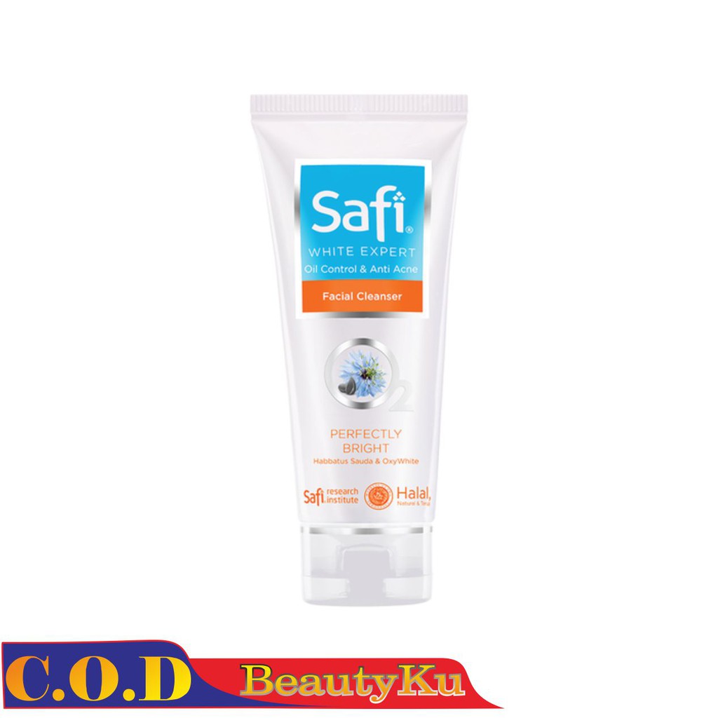 Jual Safi White Expert Oil Control & Acne Facial Cleanser 50 Ml ...
