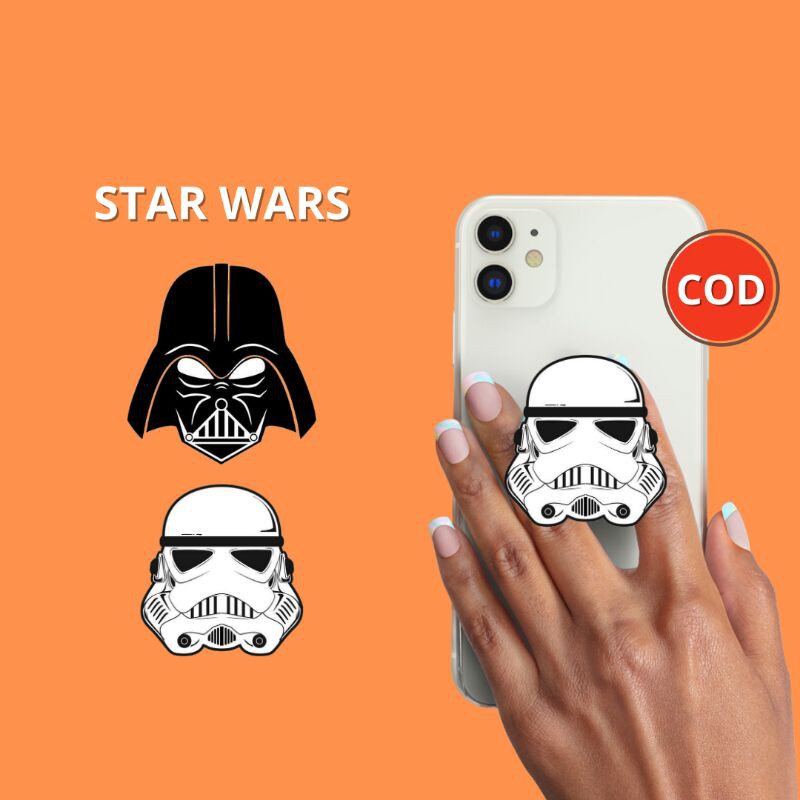 Jual Star Wars Pop Socket Popsocket Popsoket Griptok Acrylic Akrilik Hp ...