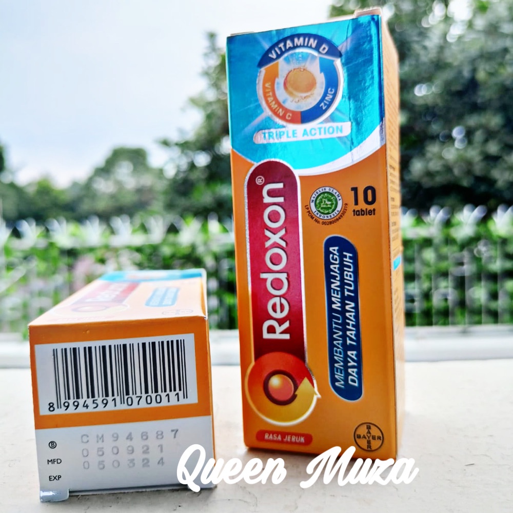 Jual Redoxon Isi 10 Triple Action Vitamin C Vit D Zinc | Shopee Indonesia