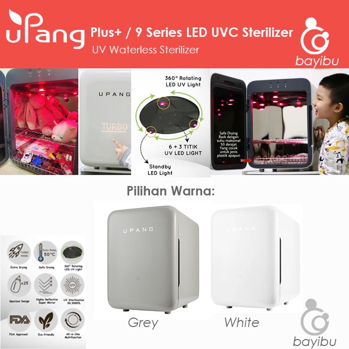 Jual Upang Plus 9-Series LED UVC Sterilizer Waterless | Shopee Indonesia