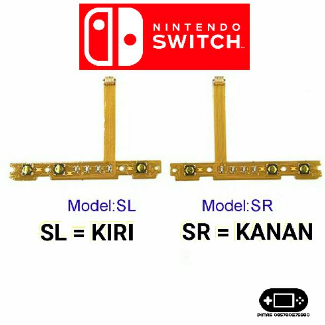 Jual SL SR Joycon Nintendo Switch Joy Con Flexible Controller V1 V2 ...