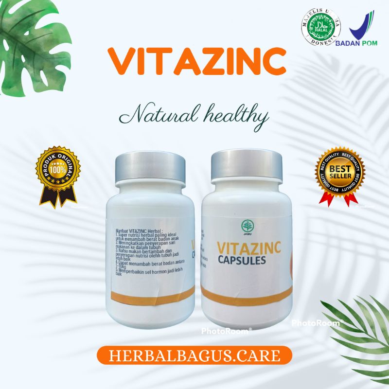 Jual VITAZINC Vitamin Penambah Nafsu Makan Anak Penggemuk Badan Anak ...